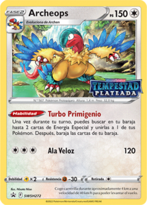 Archeops (Tempestad Plateada TCG) - WikiDex, la enciclopedia Pokémon