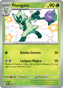Floragato (Evoluciones en Paldea TCG) - WikiDex, la enciclopedia Pokémon