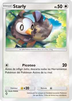 Starly (Pugna Espaciotemporal TCG Pocket) - WikiDex, la enciclopedia ...
