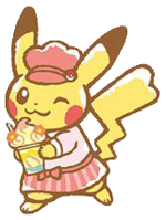 Pikachu Sweets hembra - WikiDex, la enciclopedia Pokémon