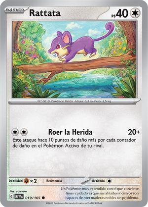 Raticate (151 TCG) - WikiDex, la enciclopedia Pokémon