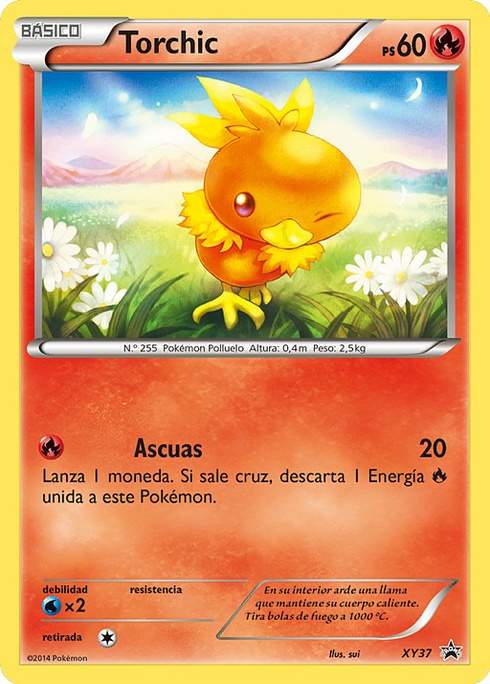 Torchic (XY Promo 37 TCG) - WikiDex, la enciclopedia Pokémon