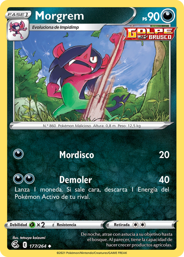 Morgrem (Golpe Fusión TCG) - WikiDex, la enciclopedia Pokémon