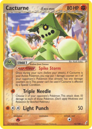 Cacnea (Crystal Guardians TCG) - WikiDex, la enciclopedia Pokémon