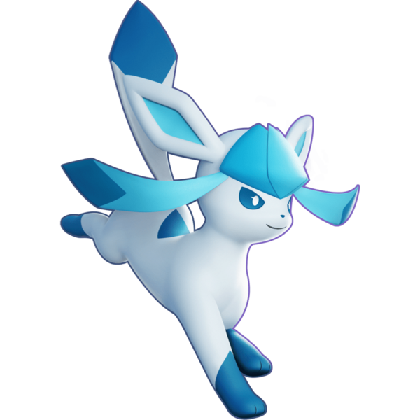Archivo:Artwork Glaceon UNITE.png - WikiDex, la enciclopedia Pokémon
