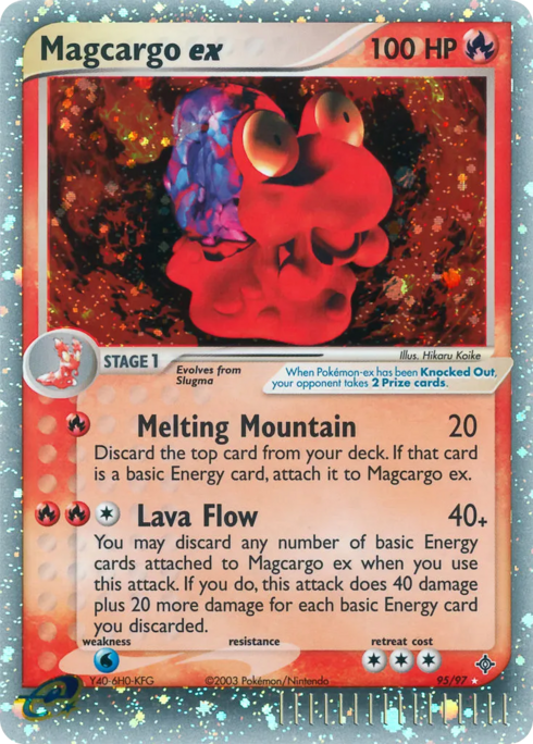 Magcargo-ex (Dragon TCG) - WikiDex, la enciclopedia Pokémon
