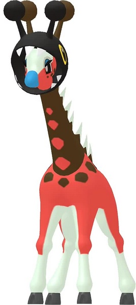 Archivo:Farigiraf HOME variocolor.webm - WikiDex, la enciclopedia Pokémon