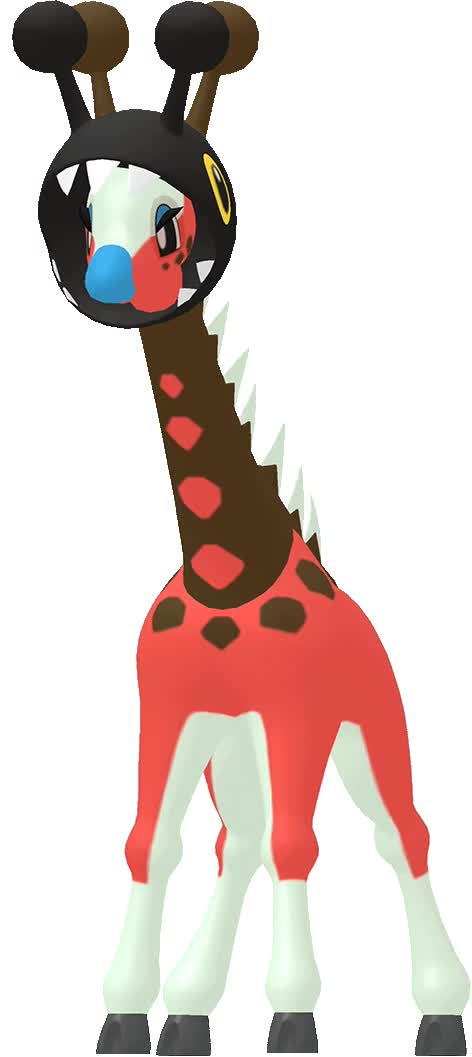 Archivo:Farigiraf HOME variocolor.webm - WikiDex, la enciclopedia Pokémon