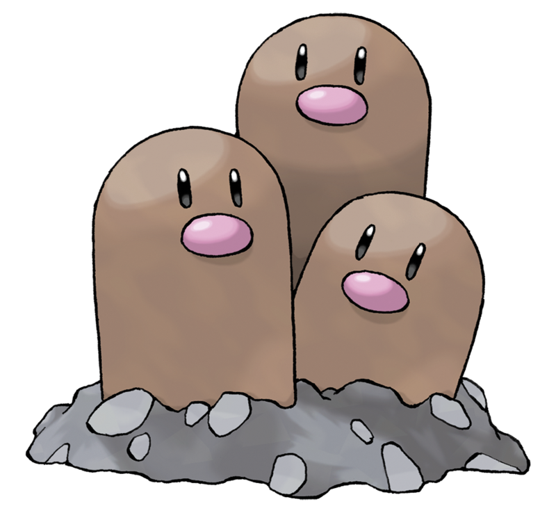 Dugtrio - WikiDex, la enciclopedia Pokémon