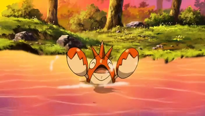 Corphish de Ash - WikiDex, la enciclopedia Pokémon