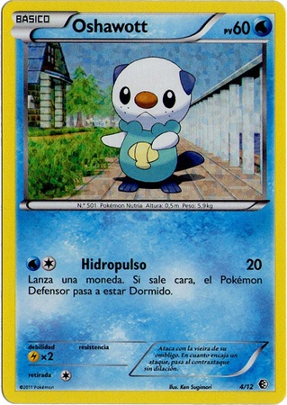 Oshawott (BW Promo 3 TCG) - WikiDex, la enciclopedia Pokémon