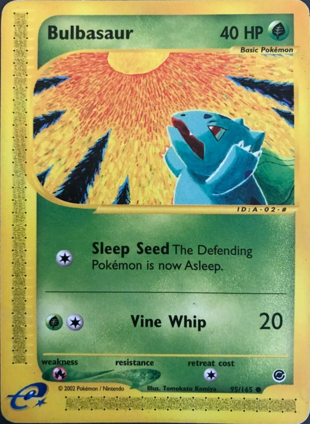 Bulbasaur (Expedition Base Set 95 TCG) - WikiDex, la enciclopedia Pokémon