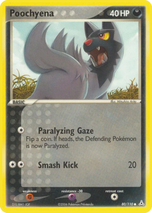 Poochyena (Holon Phantoms TCG) - WikiDex, la enciclopedia Pokémon