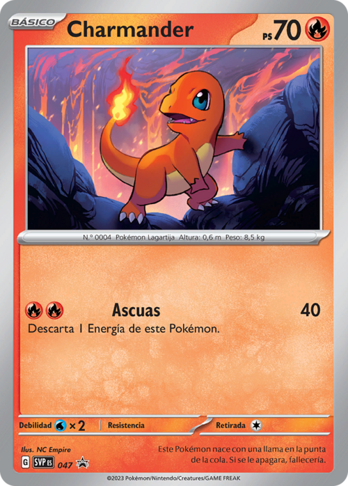 Charmander (SV Promo 47 TCG) - WikiDex, la enciclopedia Pokémon