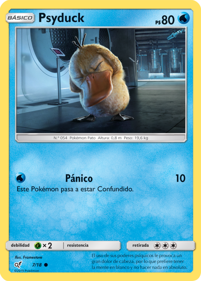 Psyduck (Detective Pikachu TCG) - WikiDex, la enciclopedia Pokémon
