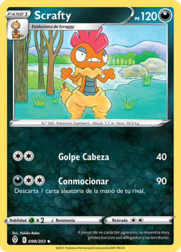 Categoría:Scrafty - WikiDex, la enciclopedia Pokémon