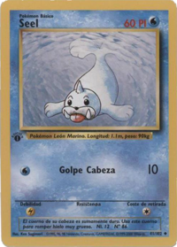 Seel (Base Set TCG) - WikiDex, la enciclopedia Pokémon