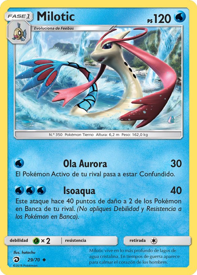 Milotic (Majestad de Dragones TCG) - WikiDex, la enciclopedia Pokémon