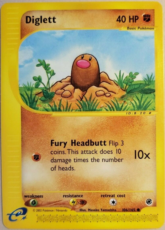 Diglett (Expedition Base Set TCG) - WikiDex, la enciclopedia Pokémon