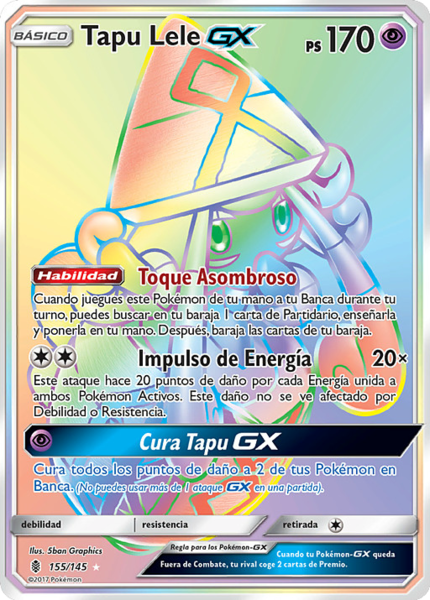 Tapu Lele-GX (Albor de Guardianes TCG) - WikiDex, la enciclopedia Pokémon