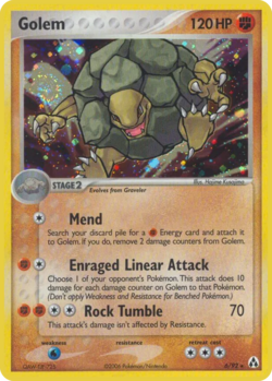 Golem (Legend Maker TCG) - WikiDex, la enciclopedia Pokémon