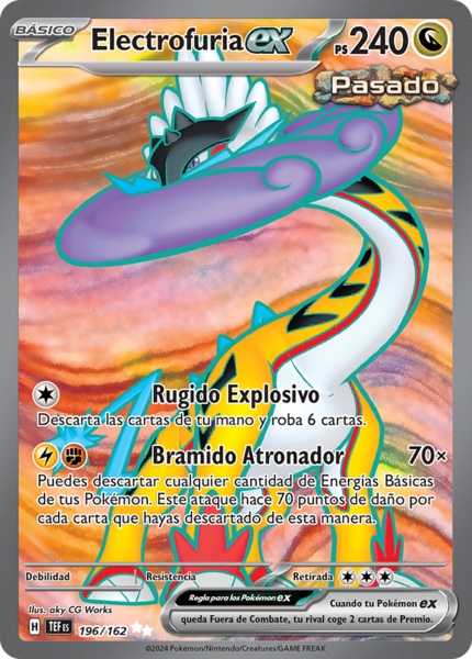 Electrofuria ex (Fuerzas Temporales TCG) - WikiDex, la enciclopedia Pokémon