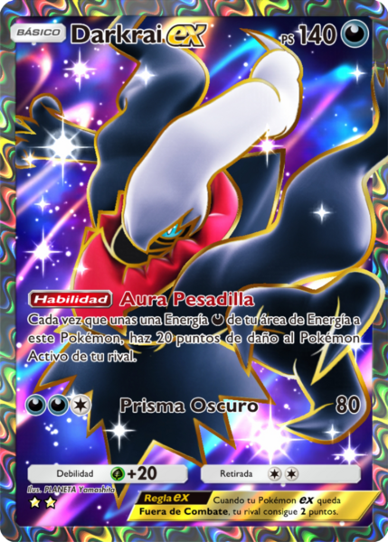 Darkrai ex (Pugna Espaciotemporal TCG Pocket) - WikiDex, la ...