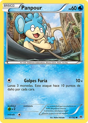 Simipour (TURBOimpulso TCG) - WikiDex, la enciclopedia Pokémon