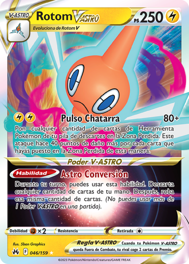 Rotom V-ASTRO (Cenit Supremo TCG) - WikiDex, la enciclopedia Pokémon