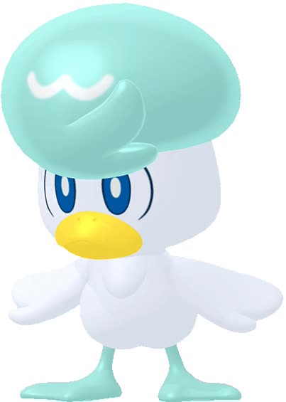 Archivo:Quaxly HOME variocolor.webm - WikiDex, la enciclopedia Pokémon