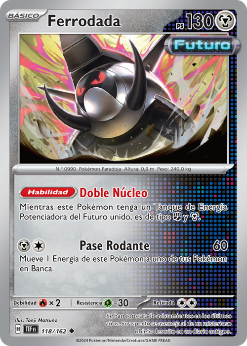 Ferrodada (Fuerzas Temporales TCG) - WikiDex, la enciclopedia Pokémon