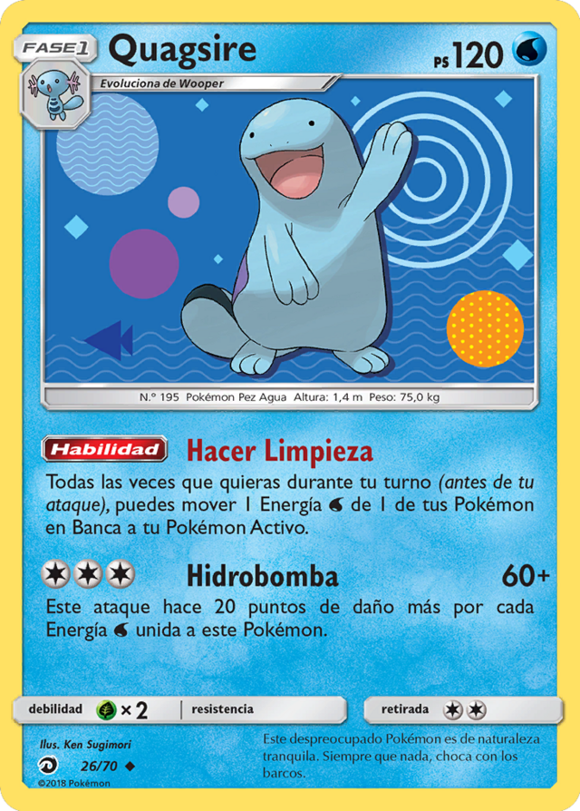 Quagsire (Majestad de Dragones TCG) - WikiDex, la enciclopedia Pokémon