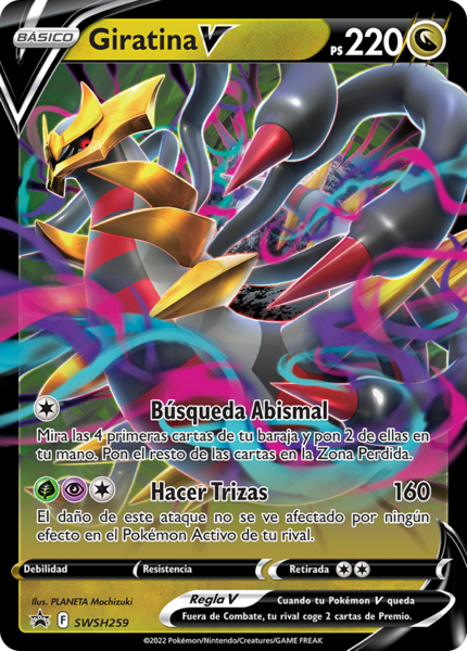 Giratina V (Origen Perdido TCG) - WikiDex, la enciclopedia Pokémon