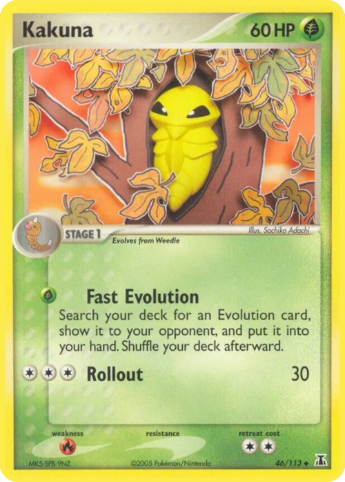 Kakuna (Delta Species TCG) - WikiDex, la enciclopedia Pokémon