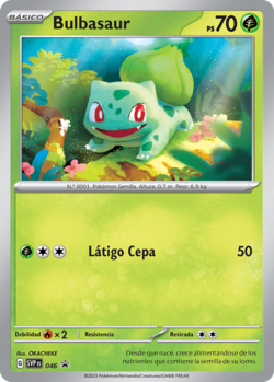 Bulbasaur (SV Promo 46 TCG) - WikiDex, la enciclopedia Pokémon