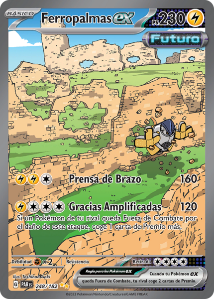 Ferropalmas ex (Brecha Paradójica TCG) - WikiDex, la enciclopedia Pokémon