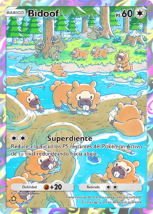Bidoof (Pugna Espaciotemporal TCG Pocket) - WikiDex, la enciclopedia ...