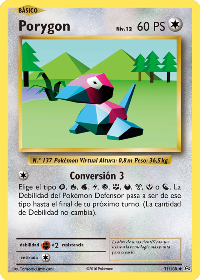 Porygon (Evoluciones TCG) - WikiDex, la enciclopedia Pokémon