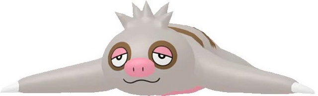 Archivo:Slakoth HOME.webm - WikiDex, la enciclopedia Pokémon