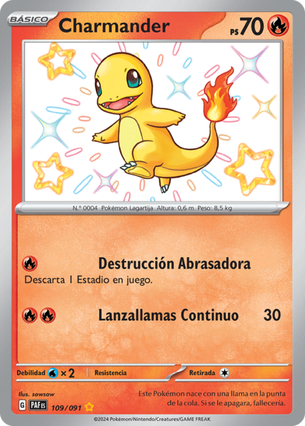 Charmander (151 TCG) - WikiDex, la enciclopedia Pokémon
