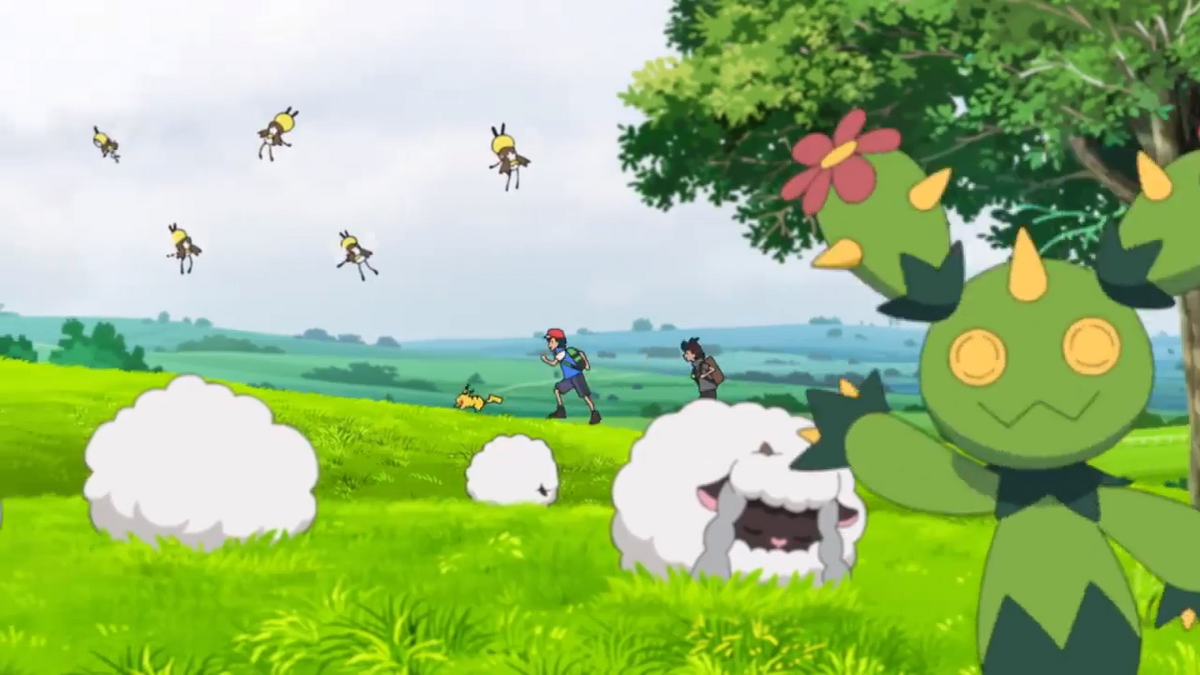 Archivo:EP1094 Maractus.png - WikiDex, la enciclopedia Pokémon