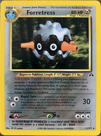 Forretress (Neo Discovery TCG) - WikiDex, la enciclopedia Pokémon