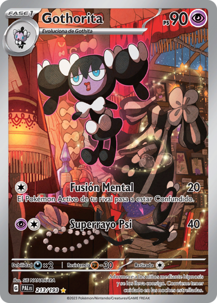 Gothorita (Evoluciones en Paldea TCG) - WikiDex, la enciclopedia Pokémon