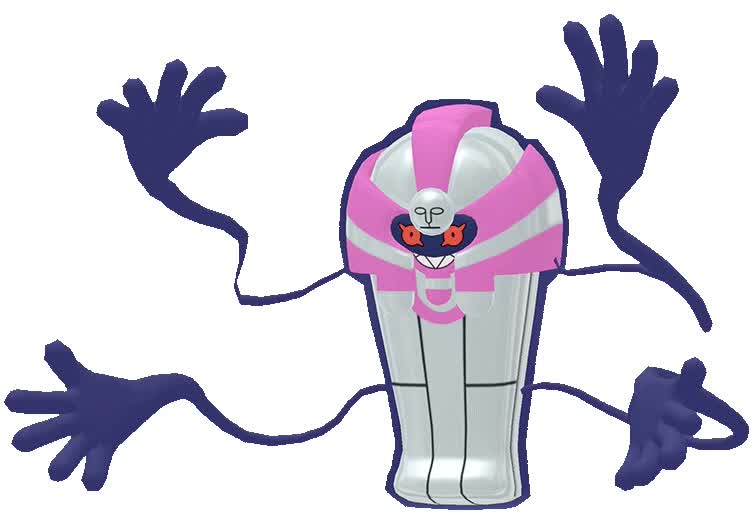 Archivo:Cofagrigus HOME variocolor.webm - WikiDex, la enciclopedia Pokémon