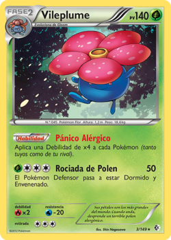 Vileplume (Fronteras Cruzadas TCG) - WikiDex, la enciclopedia Pokémon