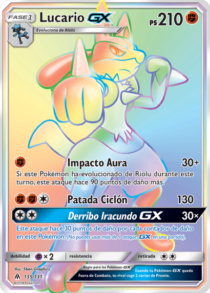 Lucario-GX (SM Promo 100 TCG) - WikiDex, la enciclopedia Pokémon