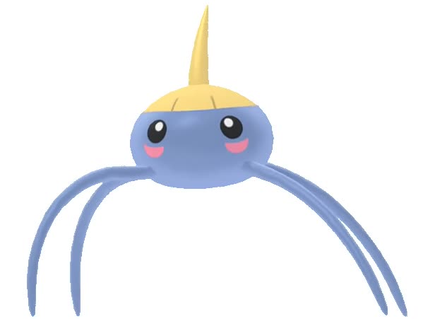 Archivo:Surskit HOME variocolor.webm - WikiDex, la enciclopedia Pokémon