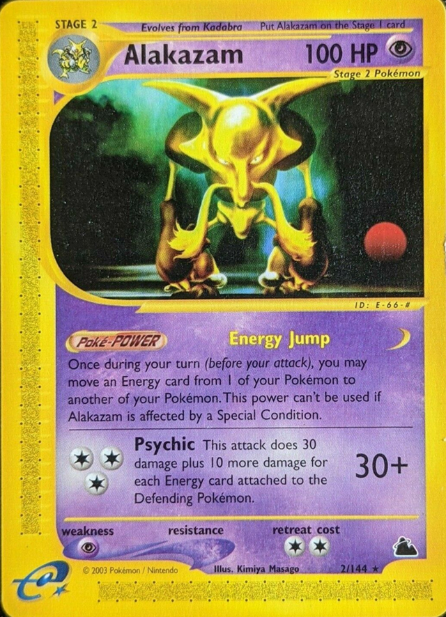 Alakazam (Skyridge TCG) - WikiDex, la enciclopedia Pokémon