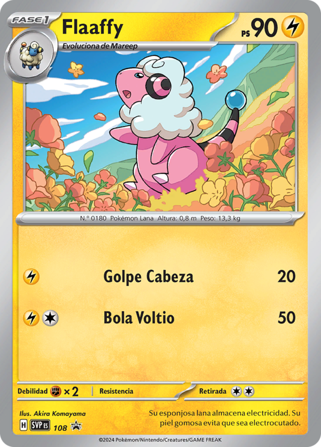 Flaaffy (SV Promo 108 TCG) - WikiDex, la enciclopedia Pokémon