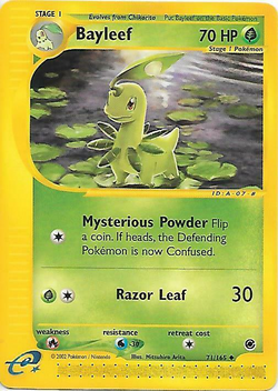 Bayleef (Expedition Base Set TCG) - WikiDex, la enciclopedia Pokémon